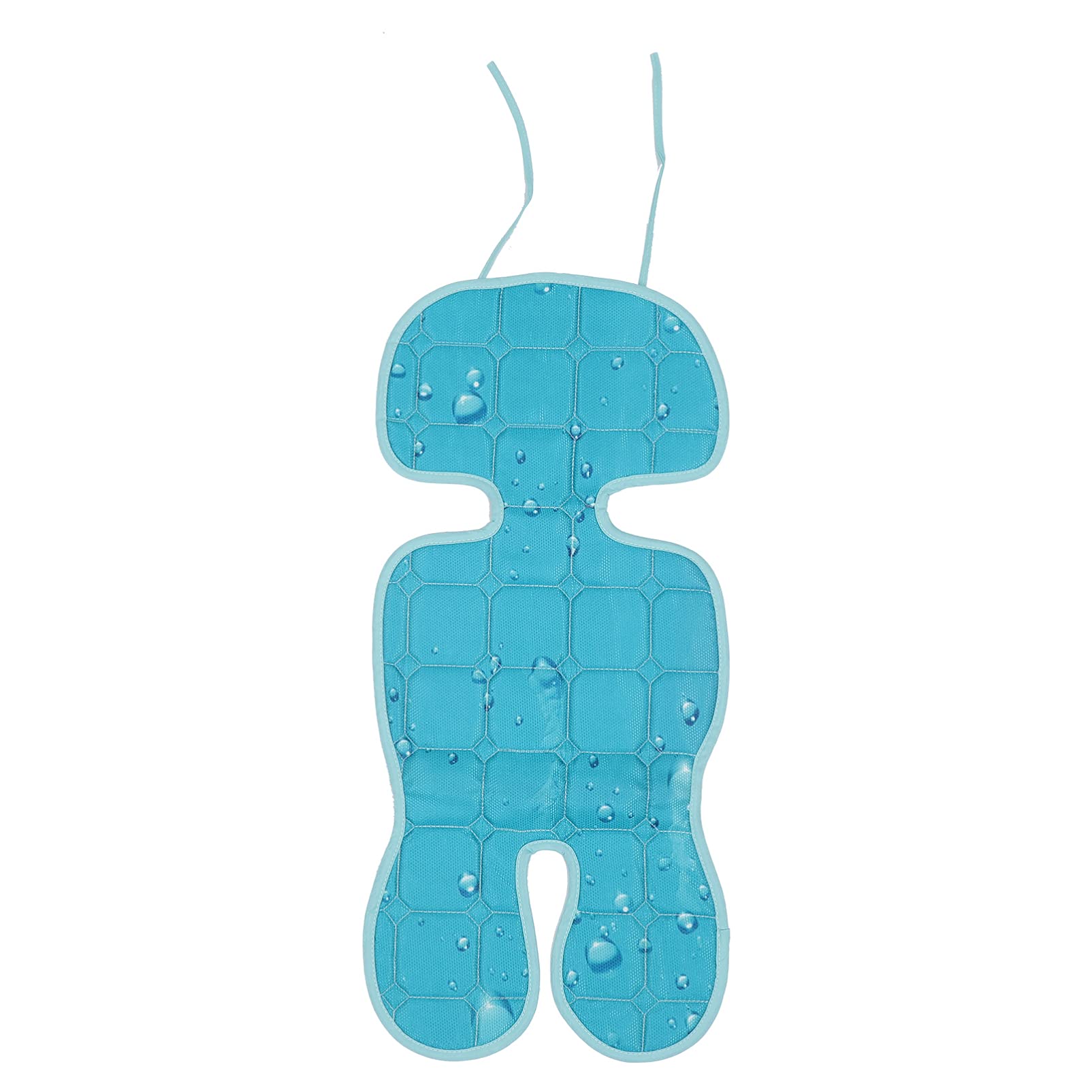 TOYANDONA Baby Seat Liner Ice Silk Infant Car Seat Cooler Stroller Cooling Mat Breathable Seat Pad Cushion for Universal Car Seat & Stroller(Random Color)