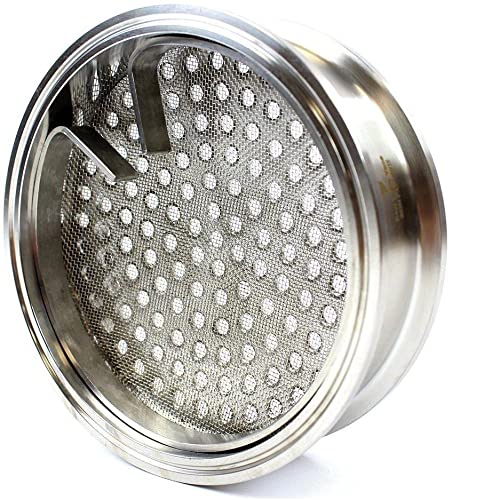 BVV Pre-Cut Stainless Steel Mesh for Tri-Clamp Filter Plates 100 Mesh (150 Micron)-3-inch