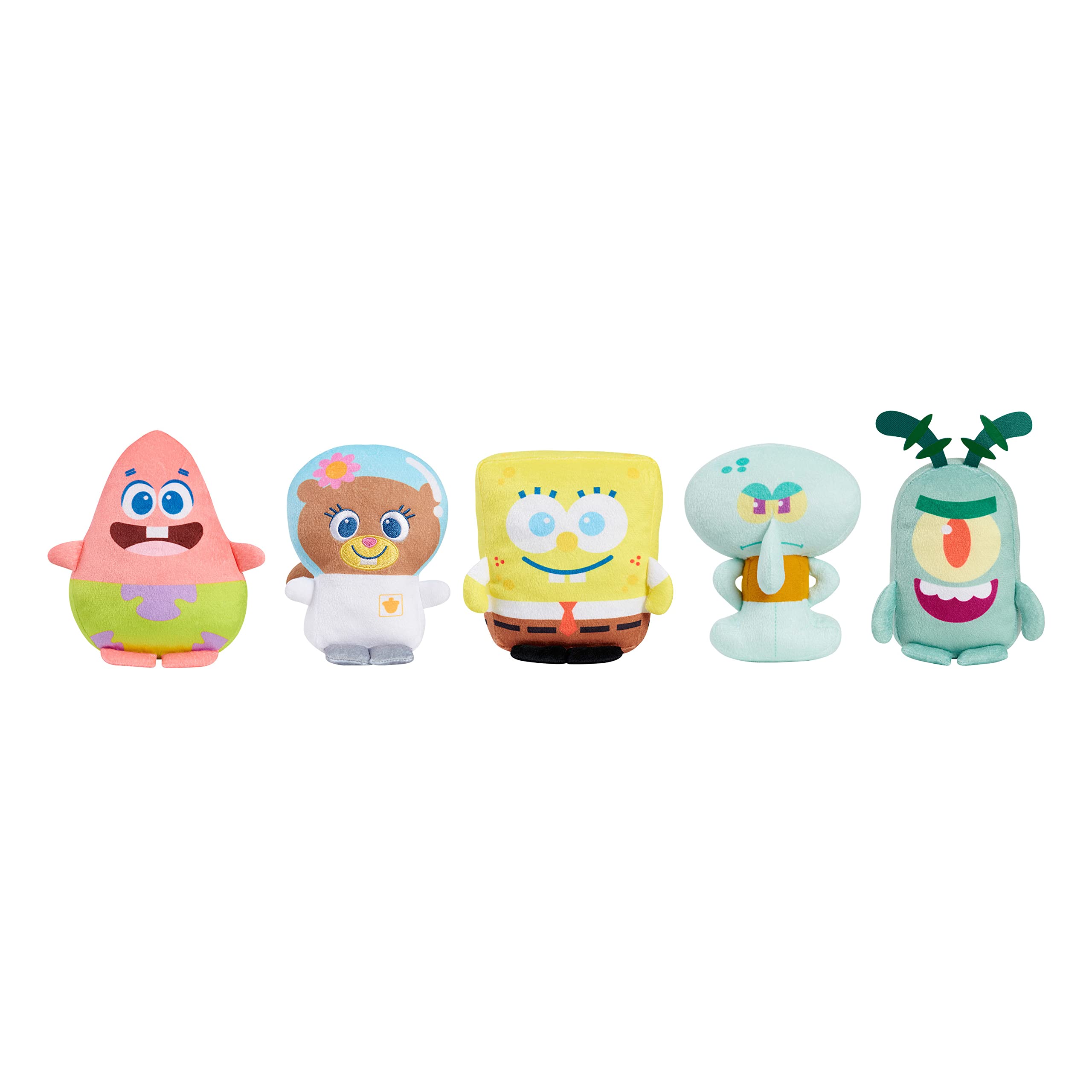 SpongeBob SquarePants 7-inch Small Plush SpongeBob Stuffed Animal, Kids Toys for Ages 3 Up by Just Play