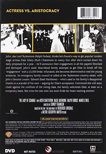 The Lady of Scandal (1930)