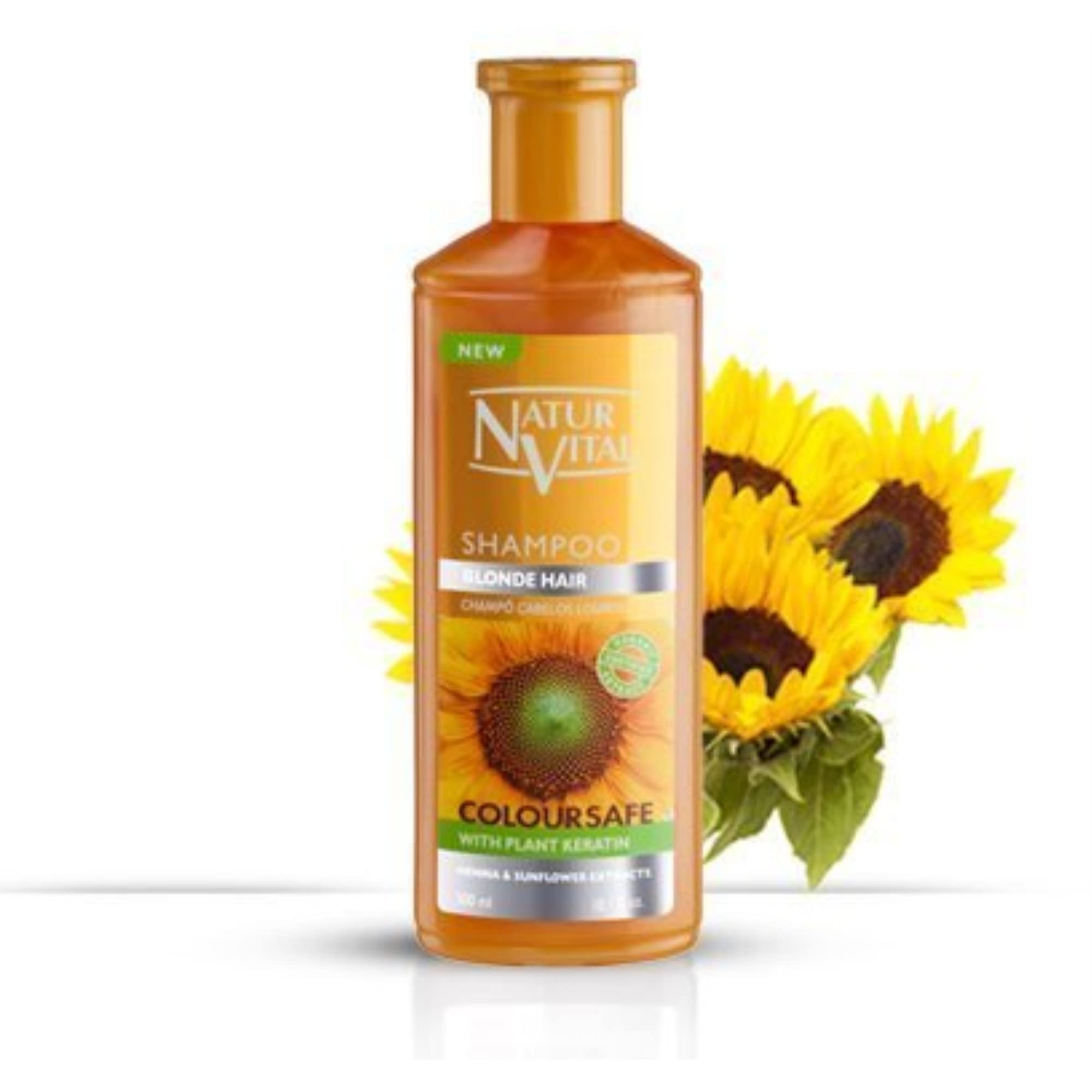Blonde Henna Shampoo - Colour and Shine - 300 Ml / Natural & Organic
