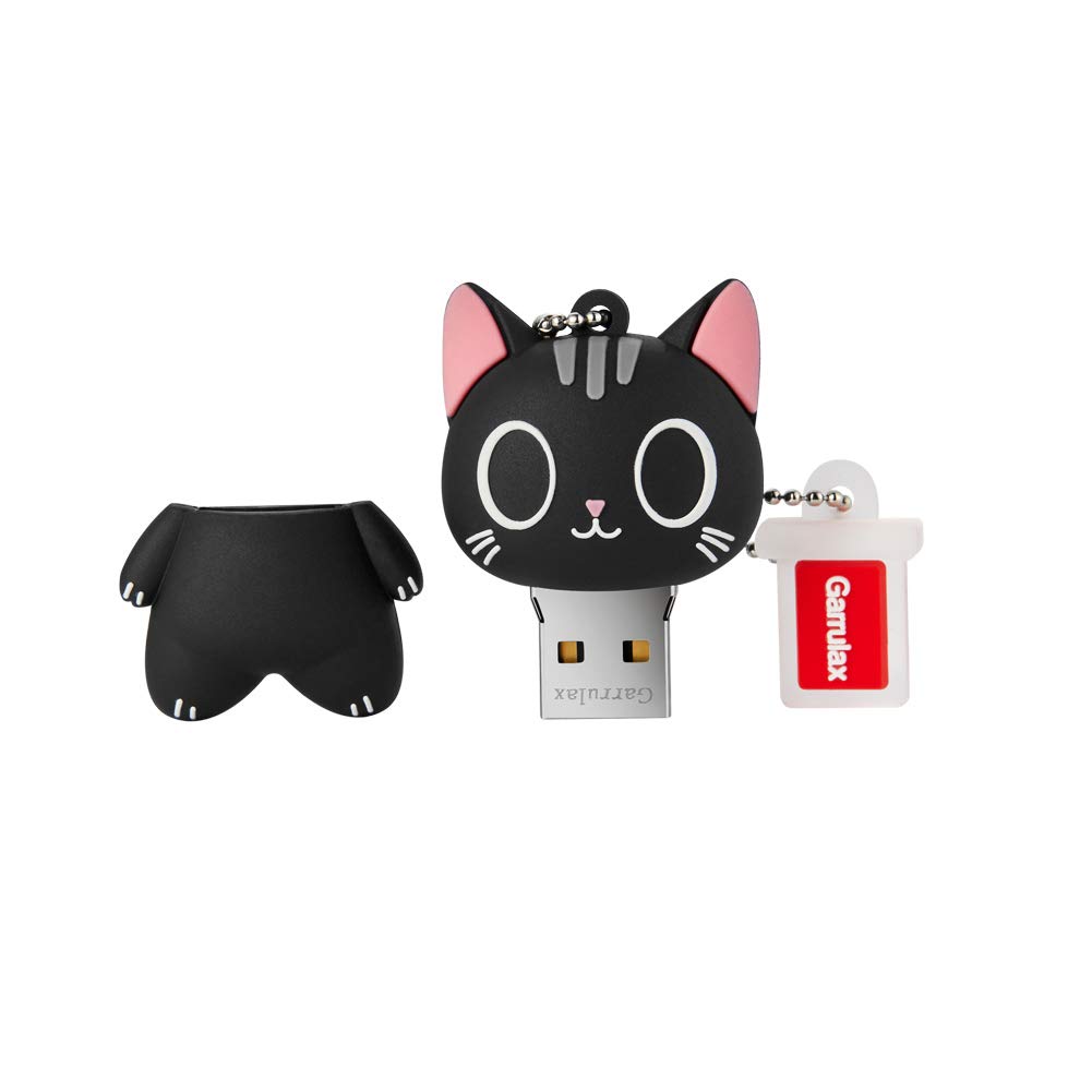 GARRULAX USB Flash Drive, 8GB / 16GB / 32GB / 64GB USB2.0 Cute Shape USB Memory Stick Date Storage Pendrive Thumb Drives Gift(32GB,Big Eye Cat)