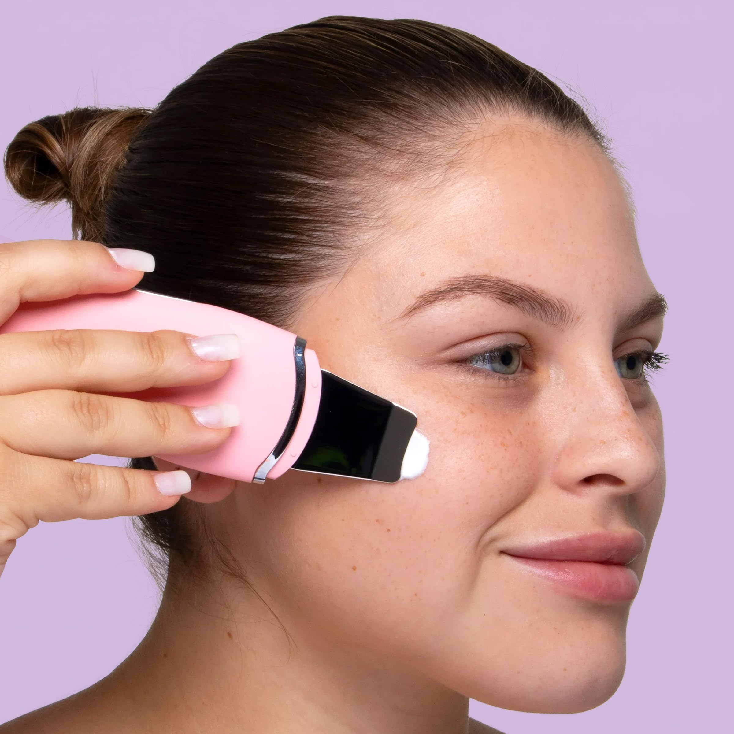 Spa Sciences - LELA - 4-in-1 Facial Spatula for Deep Cleansing, Pore Extraction, Serum Infusion, Anti-Aging and Contouring