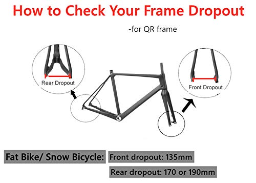 26" Fat Tire Ebike Rear Wheel Conversion Kit, 48V 1000W 1500W Fat Wheel Rear Drive Hub Motor Electric Bicycle Conversion Kit for 4.0 Tire Snow Bicycle