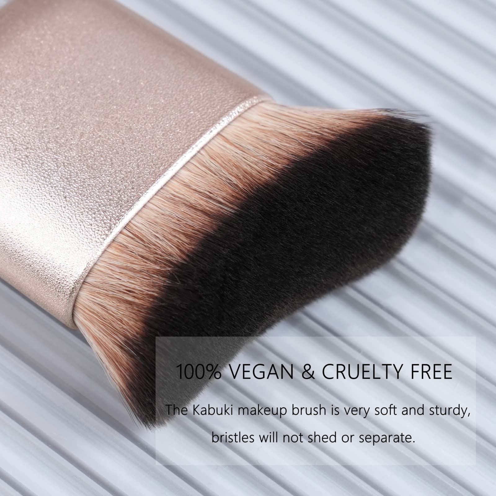 Self Tanner Brush GOERTI Body Makeup Brush for Flawless Leg Makeup, Foundation Brush Makeup Brush for Face Body Makeup Brushes for Self Tanner Kabuki Brush for Body Blend Brush for Tanning Mousse