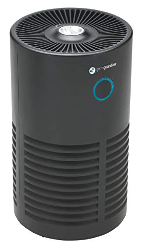 Germ Guardian True HEPA Filter Air Purifier for Home, Office, Bedrooms, Filters Allergies, Pollen, Smoke, Dust, Pet Dander, UV-C Sanitizer Eliminates Germs, Mold, Odors, Quiet 4-in-1 AC4700BDLX