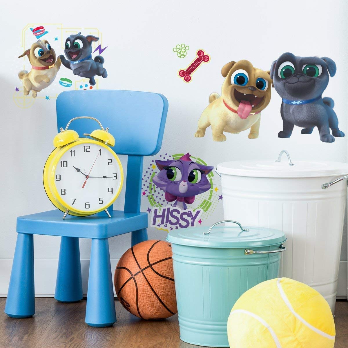 RoomMates Disney Puppy Dog Pals Peel and Stick Wall Decals by RoomMates, RMK3776SCS