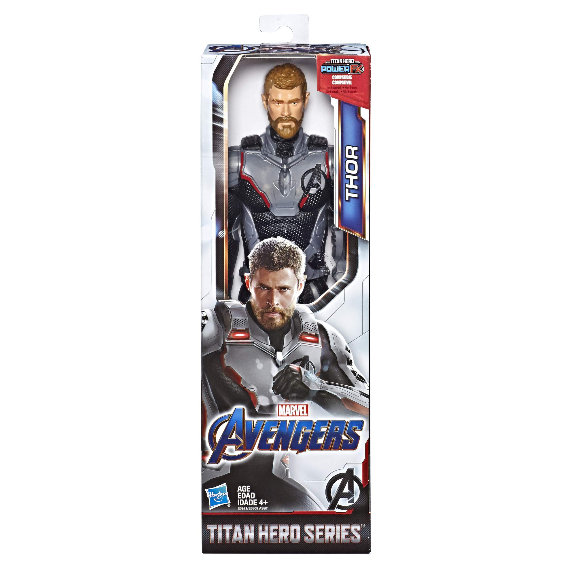 Avengers Marvel Endgame Titan Hero Series Thor 12"-Scale Super Hero Action Figure Toy with Titan Hero Power Fx Port