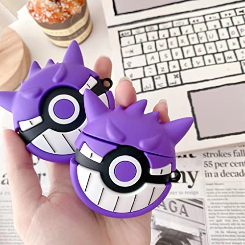Airpod 3 Case, 2021 with Keychain Cute Cartoon Candy Design Shockproof Skin Protection Accessories Airpod 3rd Silicone Cover. (Demon Elf)