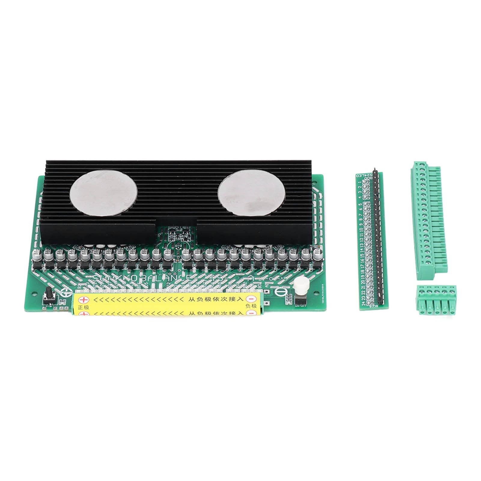 4 to 24S 8A Battery Active Equalizer, Automatic Detection Active Balancer Lithium Battery Active Balance Board with Circuit Breaker Protection Device