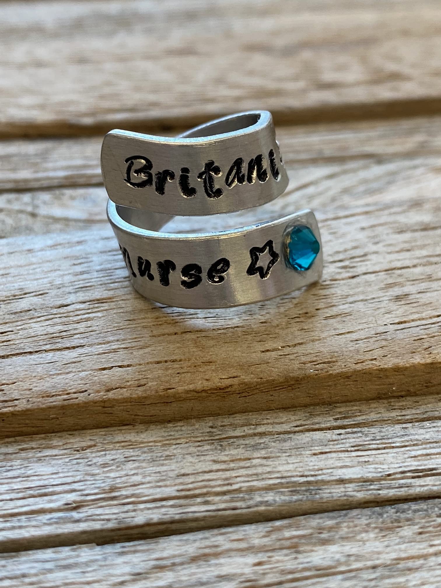 Birthstone Stethoscope ID Tag with Birthstone charm, Stethoscope Name Charm, Stethoscope Name Tag, Nurse Appreciation Gift, Nurse Graduation Gift, Pinning Ceremony, International Nurse Day