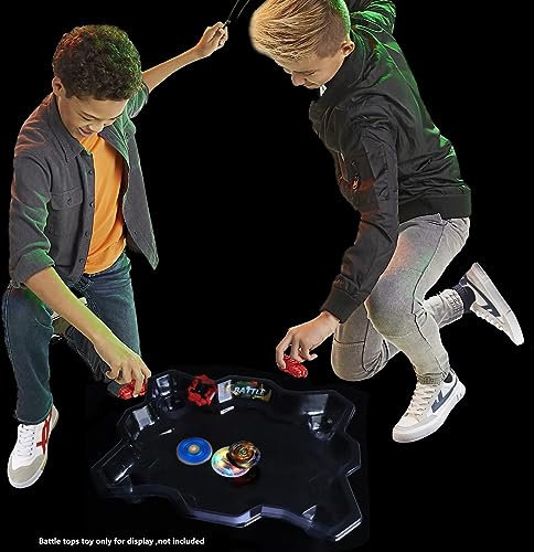 Aimoly Stadium Battle Arena for Beyblade Burst Battling Tops Game (Transparent)