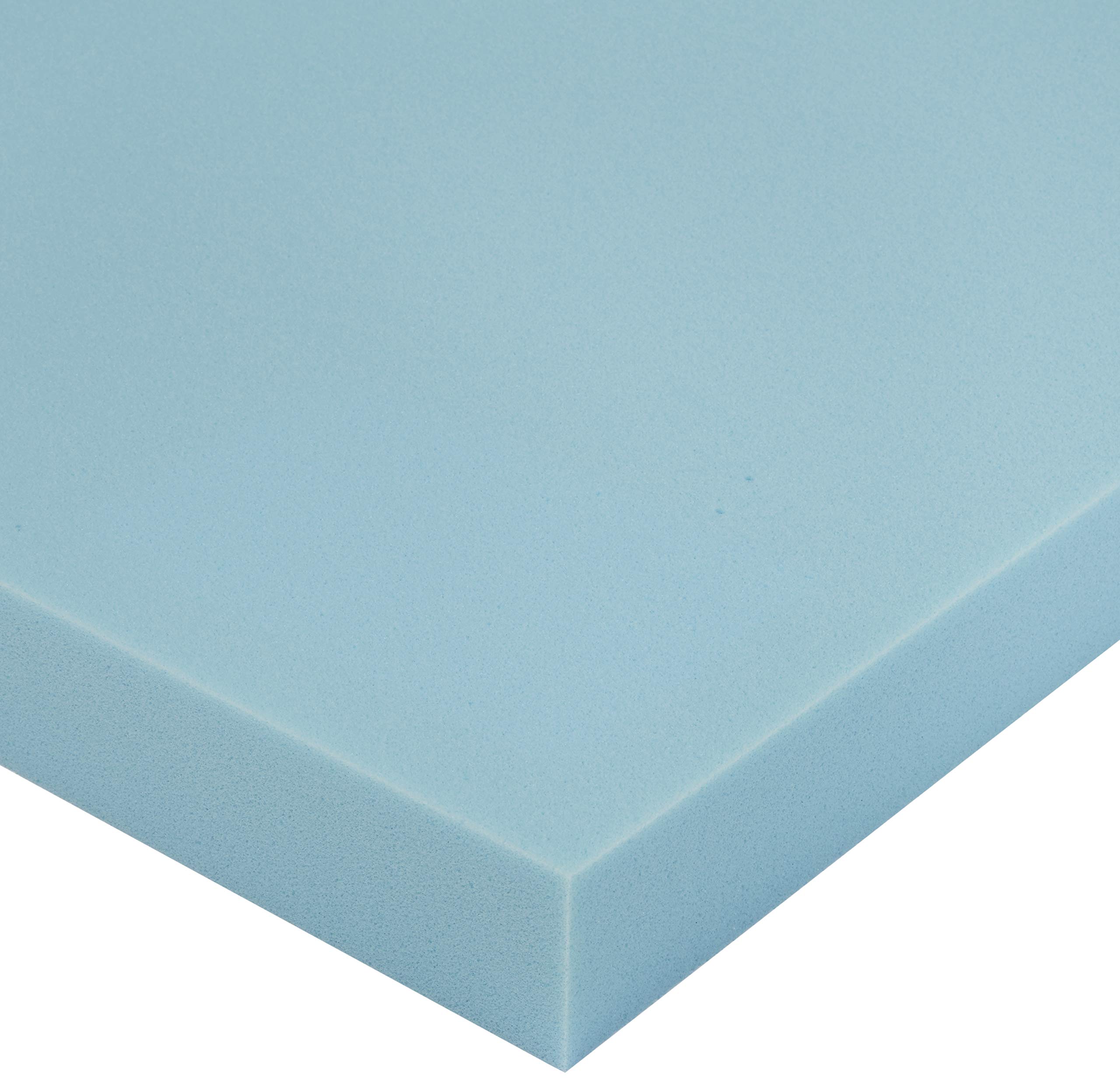 Amazon Basics Cooling Gel-Infused Memory Foam Mattress Topper, CertiPUR-US Certified, 3 Inches, Queen, Blue