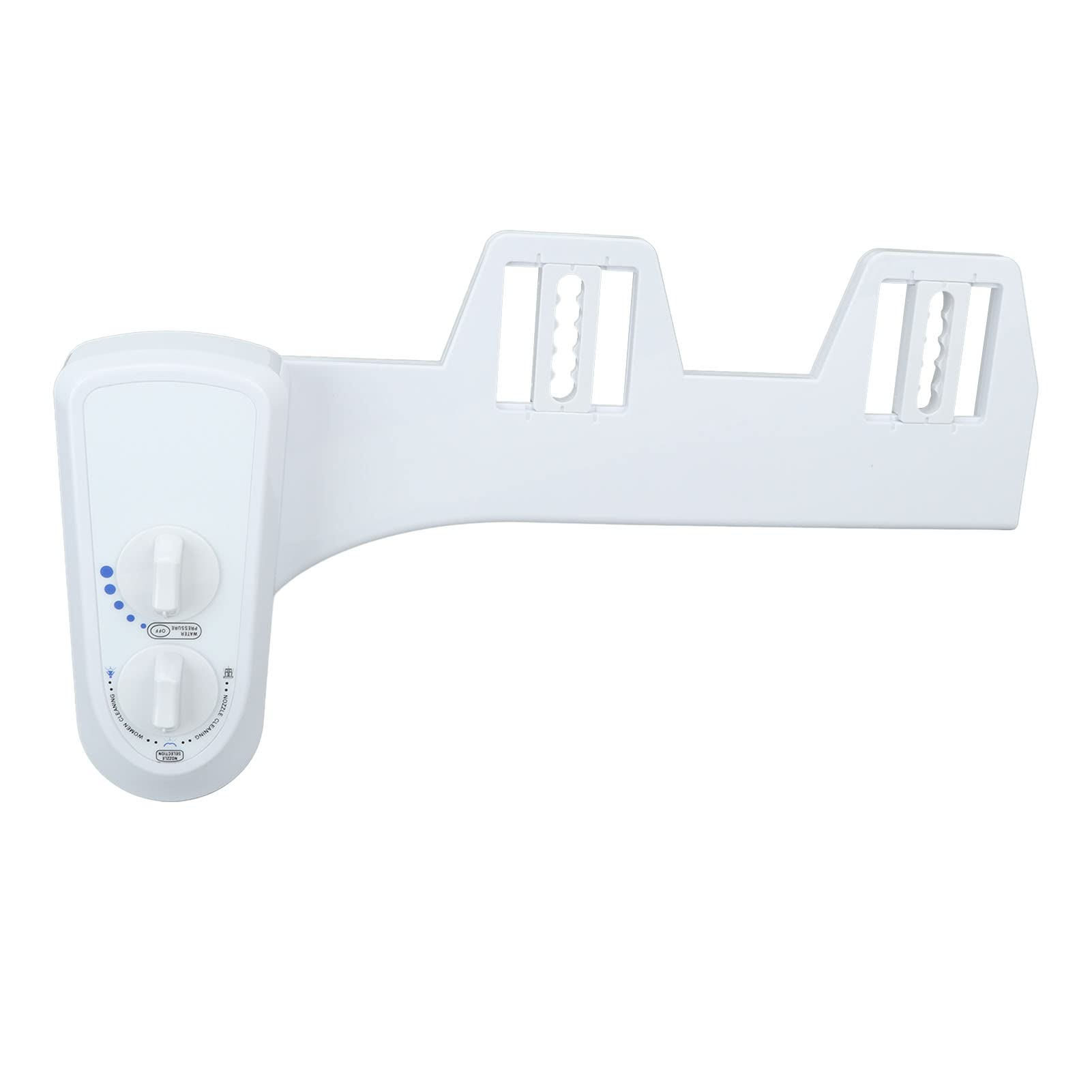 Honio Bidet Attachment, Self Dual Nozzle Gentle Toilet Seat Bidet Water Saving for Feminine Wash (3/8)