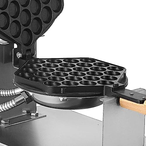 Bubble Waffle Maker, Commercial Waffle Maker, Electric Egg Cake Machine, Nonstick Electric Waffle Maker Machine, 30PCS Electric Egg Cake Machine, Temperature 50-250β