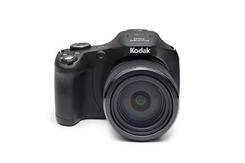Kodak PIXPRO Astro Zoom AZ652-BK 20MP Digital Camera with 65X Optical Zoom and 3" LCD (Black) (Renewed)