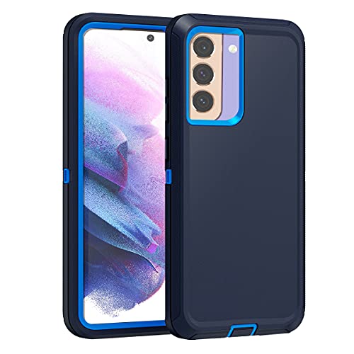 AICase Case for Samsung Galaxy S21 FE, Drop Protection Full Body Rugged Heavy Duty Case, Shockproof/Drop/Dust Proof Military Grade Protective Durable Phone Cover for Galaxy S21 FE 5G Navy Blue