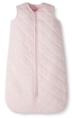 Moon and Back by Hanna Andersson Unisex Toddlers' Wearable Blanket Sleepwear, Light Pink, 3-6 Months
