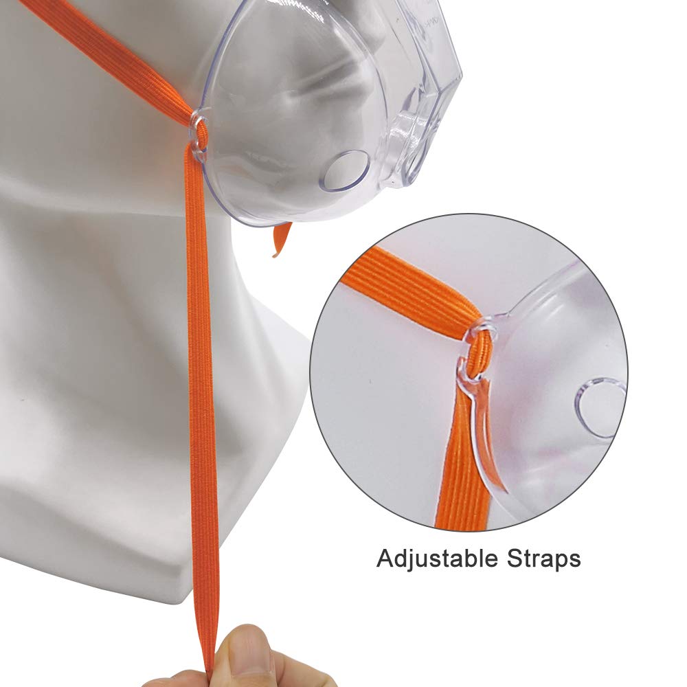 No-Slip Secure Mask Strap, Mask Holder for Cool Mist Inhaler Compressor System, Comfortable Adjustable Head Straps for Children and Adults