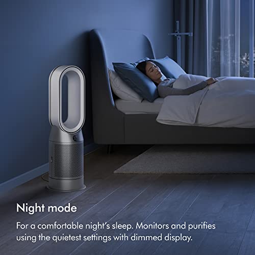 Dyson Purifier Hot+Cool™ HP07 Air Purifier, Heater, and Fan - White/Silver