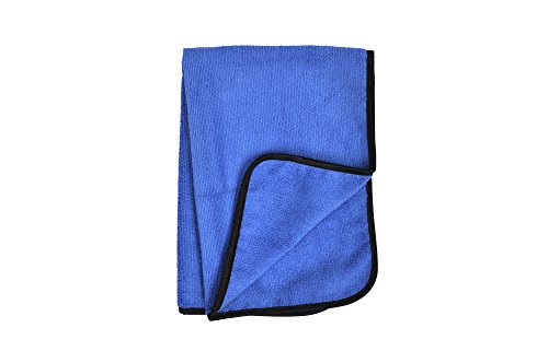 Detailer's Preference Cleaning and Drying Premium 390GSM Microfiber Towels, 16 by 24 Inches, 12 Pack