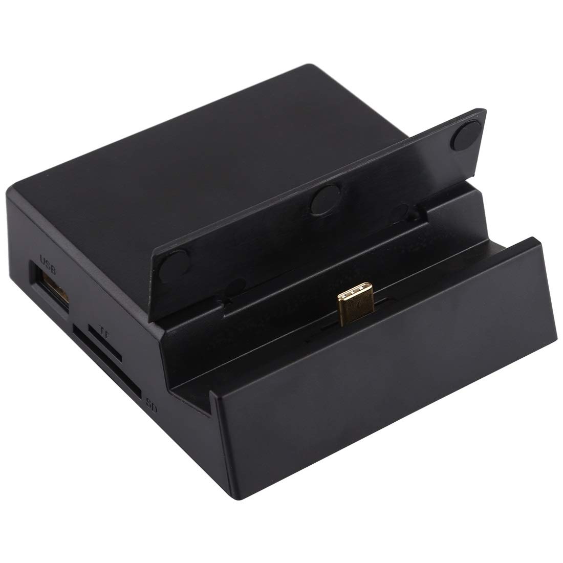 USB Hub Portable USB Hub V105 USB-C/Type-C to USB 2.0 x 3 + USB-C/Type-C + HDMI + Audio Port + SD/TF Card Reader Multi-Function Phone Stand HUB Docking Station