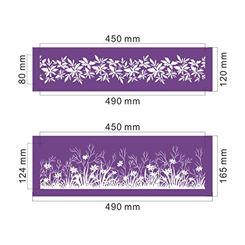 AK ART KITCHENWARE Grass Cake Mesh Stencils Royal icing Lace Mat Fondant Molds Cake Decorating Tools Cake Stencils Pastry Tools Bakeware Art Decor Stencils Food Decorating Stencils MST-26