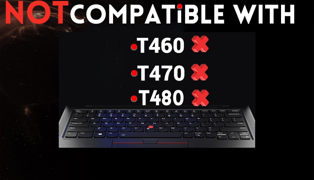 LeFix 3 x Replacements for Super Low Profile Trackpoint Lenovo Thinkpad X1 Carbon 4th 5th 6th Gen|X1 Yoga 1st 2nd 3rd Gen,X13 Yoga Gen 1|X395,X390,X280|X13 AMD Gen 1,X1 Extreme Gen 2,X1 Extreme|
