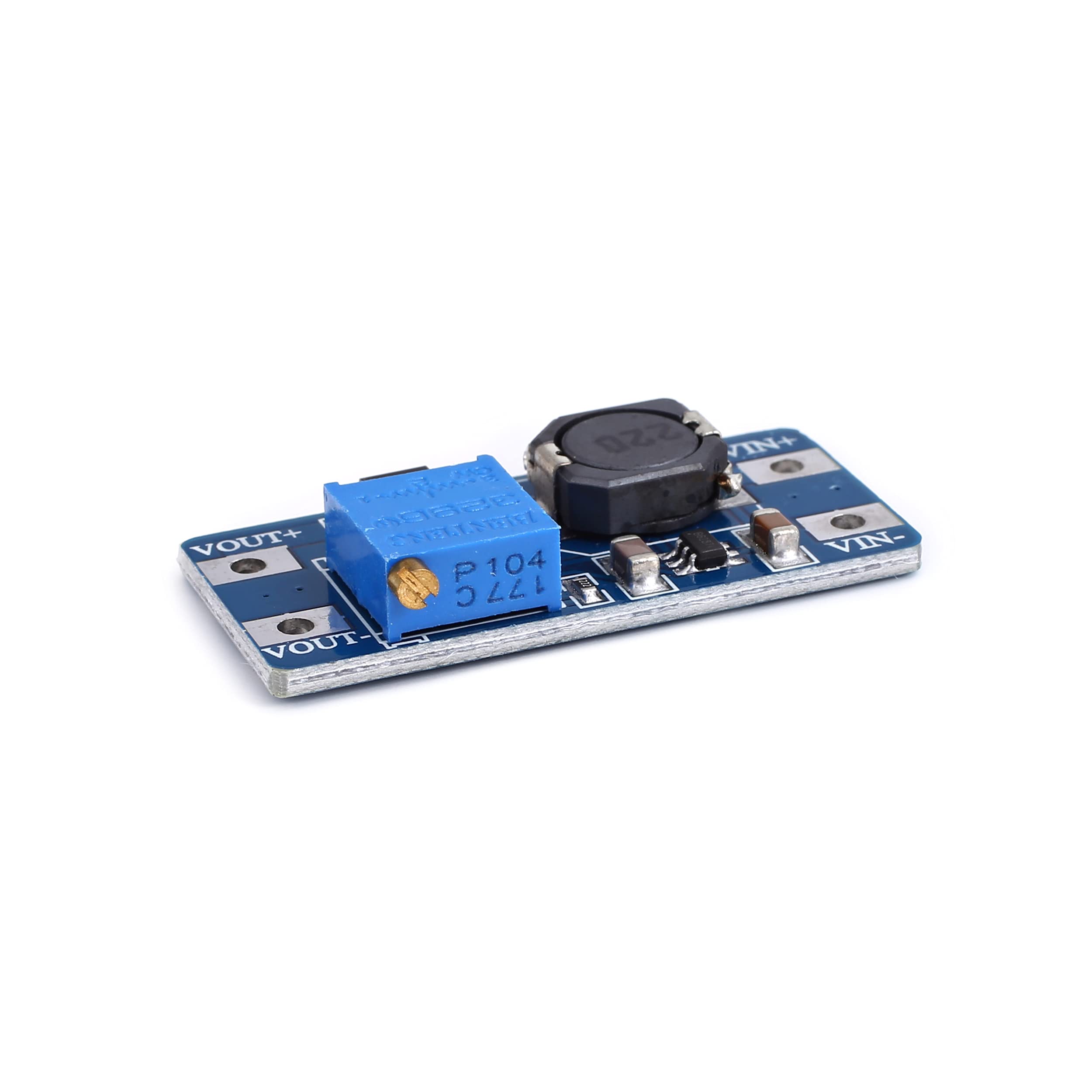 Songhe MT3608 DC-DC Step Up Boost Converter Module 2A Adjustable Voltage Regulator Board Input Voltage 2V-24V to 5V-28V Output Voltage for Arduino 10PCS