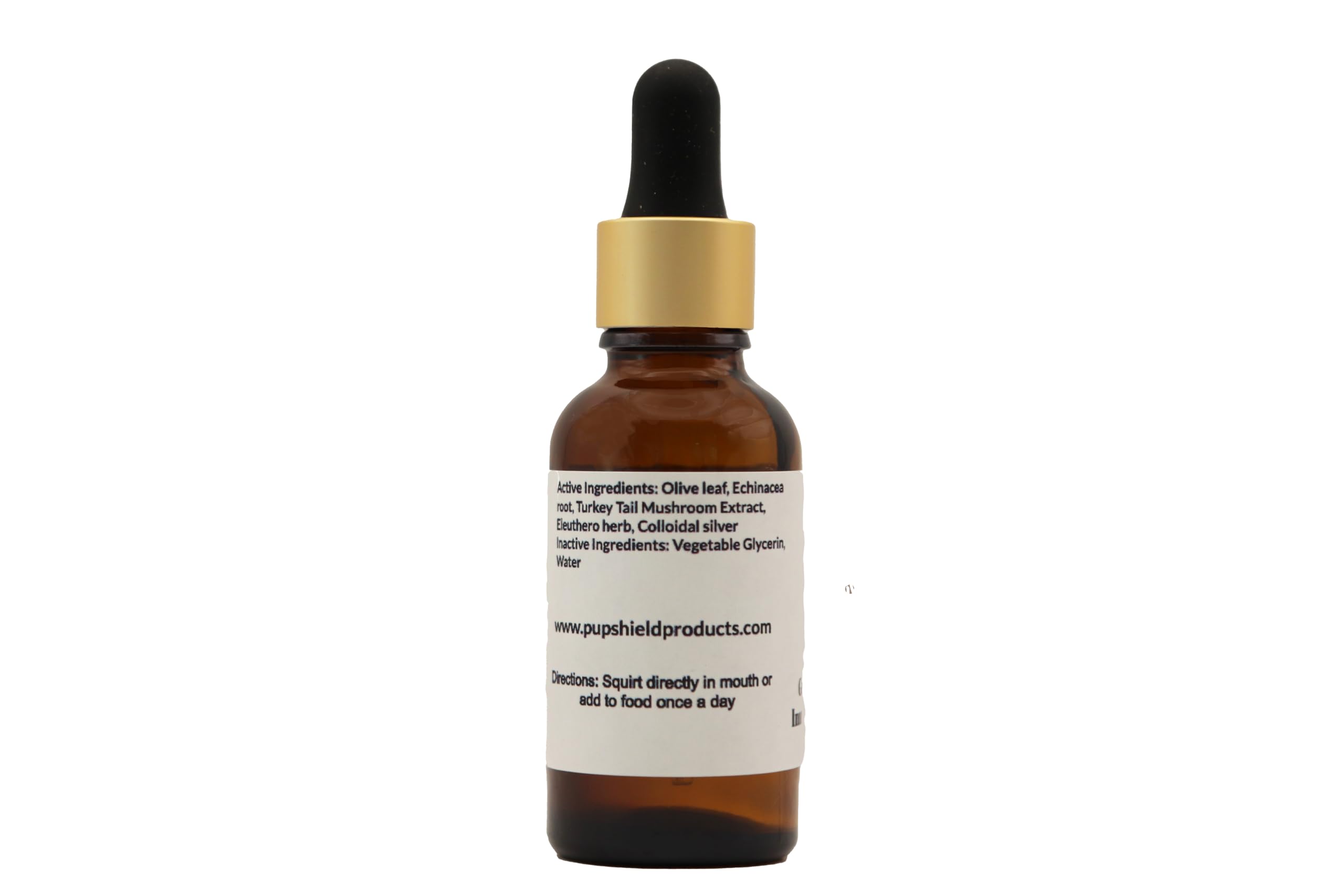 Pup Shield Natural Immune Support Formula for Dogs | Probiotics with Olive Leaf, Turkey Tail & Echinacea | Wellness Formula for Puppies & Dogs | Easy to Administer - 30 Day Supply