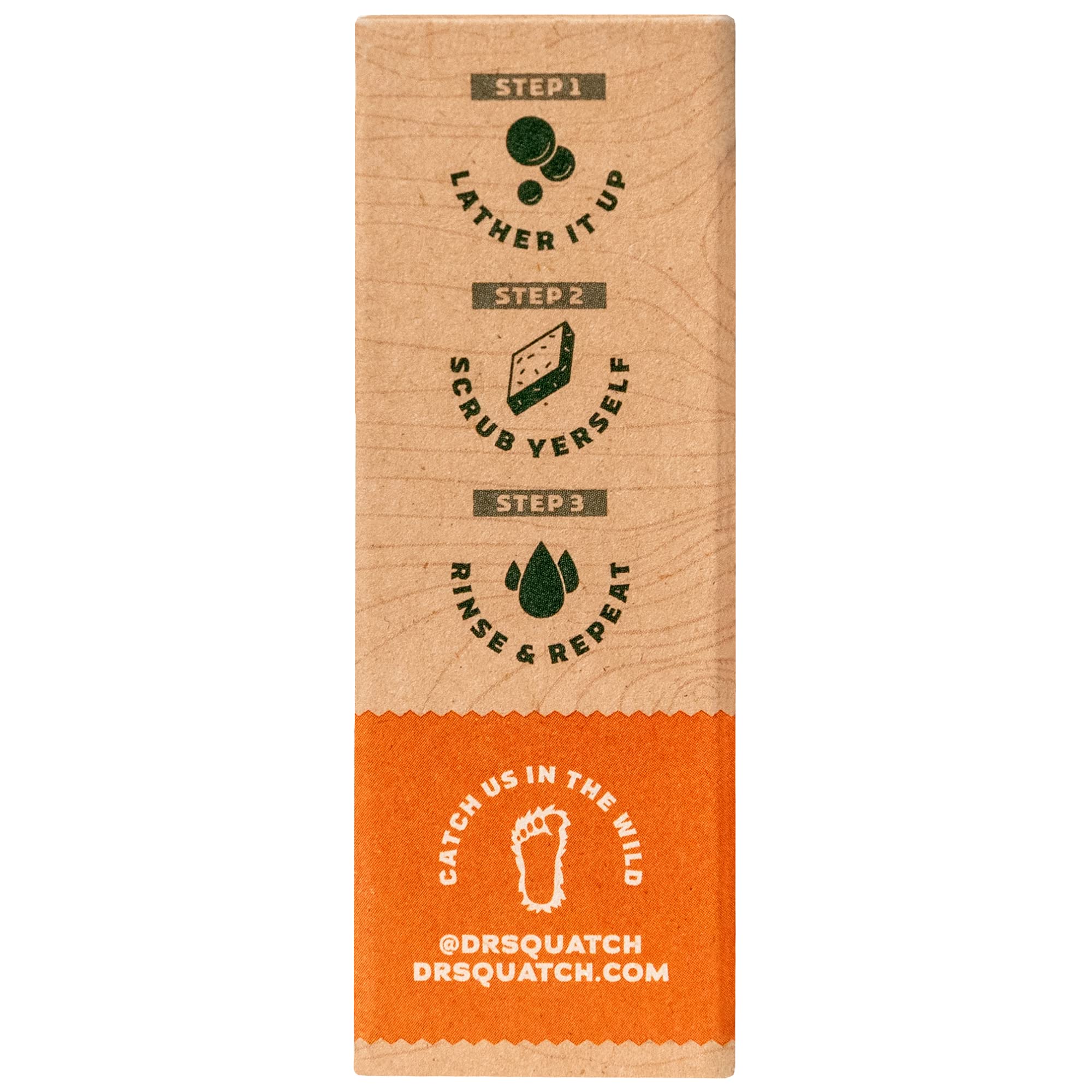 Dr. Squatch All Natural Bar Soap for Men with Zero Grit, 3 Pack, Cedar Citrus