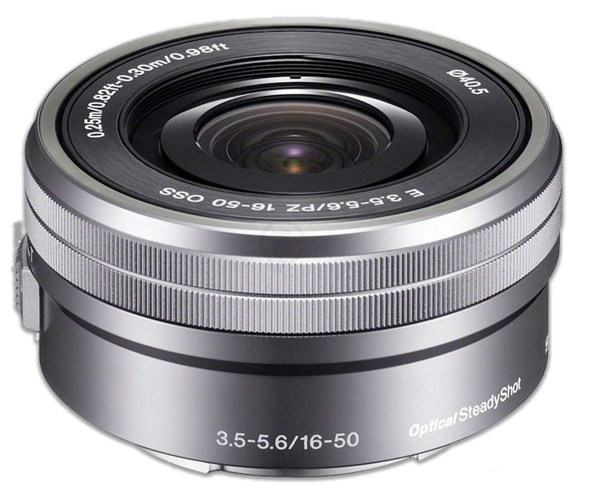 Sony E PZ 16-50mm OSS: (SELP1650) Sony E PZ 16-50mm f/3.5-5.6 OSS Lens (Silver) + Pro Starter Bundle Kit Combo - International Version (1 Year Warranty)