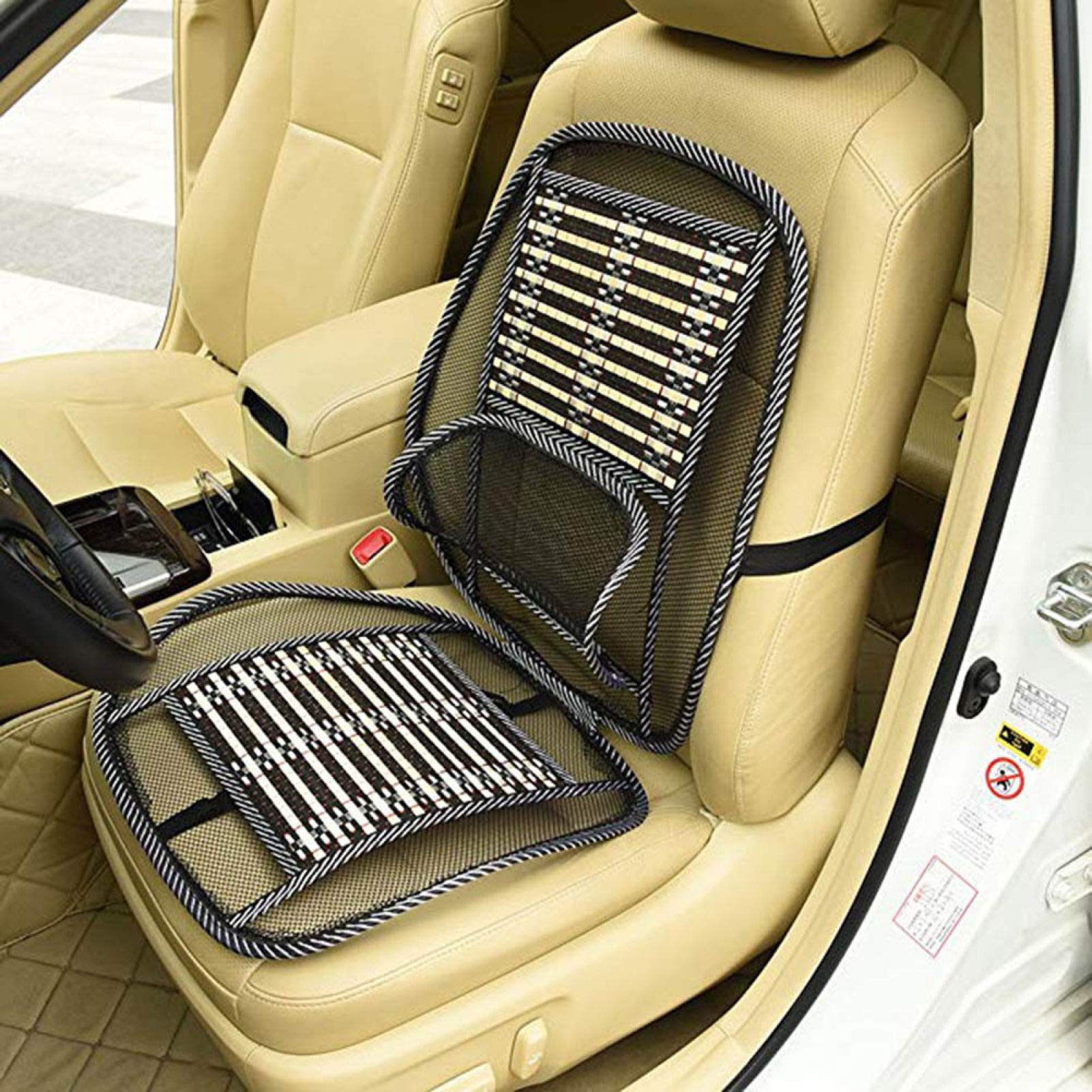 Shineweb Summer Seat Cover Cushion Breathable Car Seat Pad Ventilation Waist Massage Pad Car Seat Cushion Cooling Mat