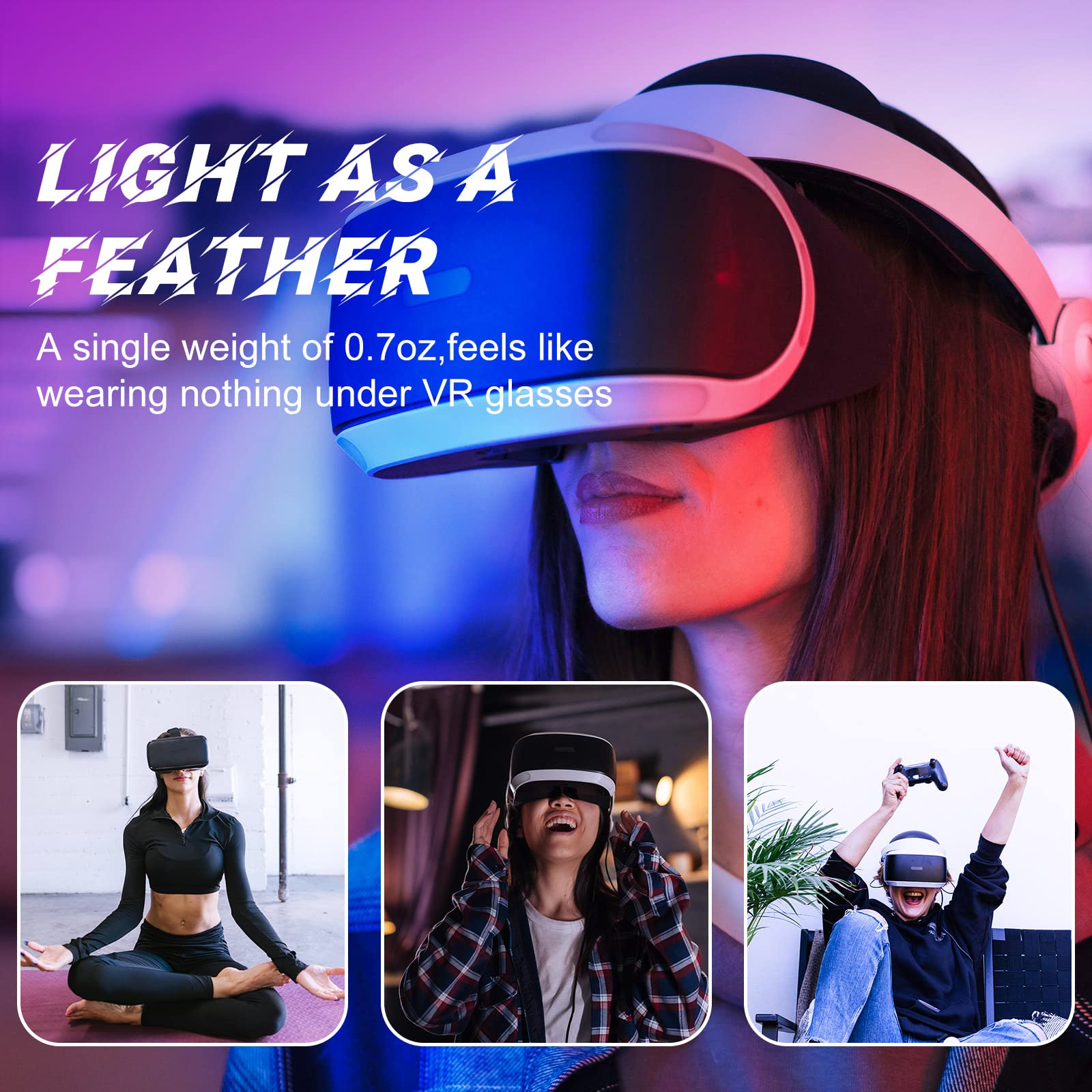 3 Pcs VR Masks VR Sweat Band Face Mask Breathable VR Eye Mask Elastic Face Cover Mask for VR Virtual Reality Headsets VR Accessories for VR Workout Use