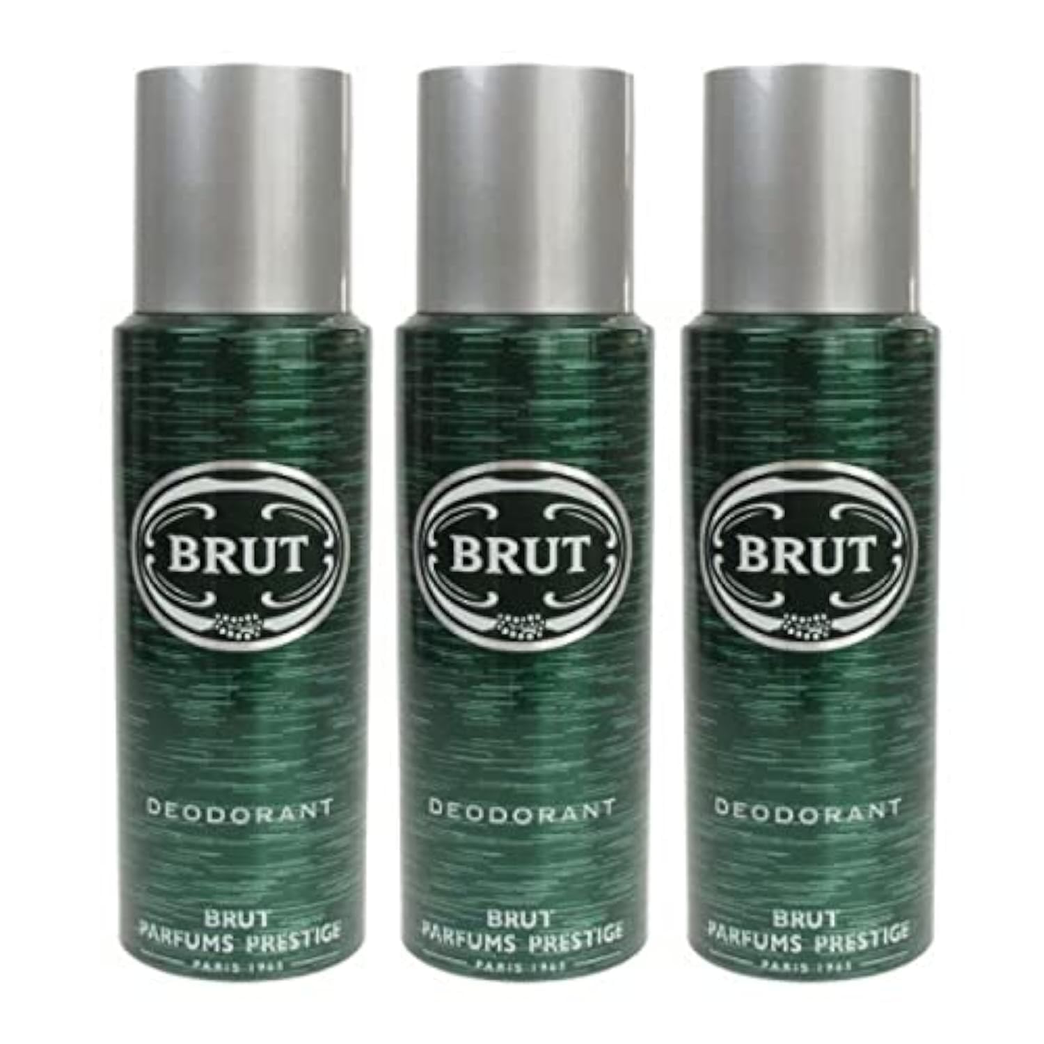 Brut 3 X Original Deodorant Body Spray 200Ml For Men Faberge