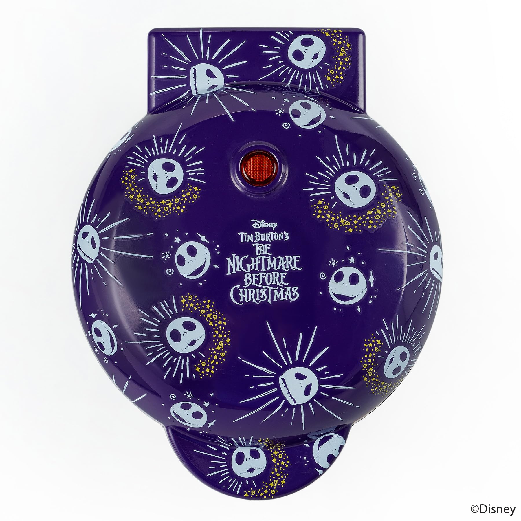 Uncanny Brands Nightmare Before Christmas Jack Skellington Mini Waffle Maker - Small Kitchen Appliance
