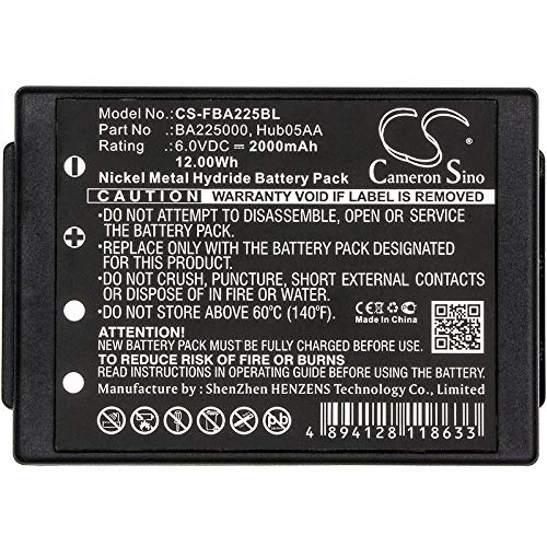 Estry Battery Replacement for HBC BA206030 BA225000 FuB05AA FuB05XL Hub05AA