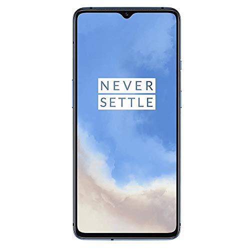 OnePlus 7T (128GB, 8GB) 6.55" AMOLED 90Hz Display, Snapdragon 855+, T-Mobile Unlocked Global 4G LTE GSM (AT&T, Metro, Cricket) (Glacier Blue)