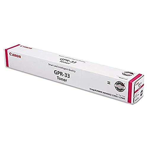 Canon GPR-33M 2800B003AA ImageRunner C7055 C7065 C7260 C7270 Laser Toner Cartridge (Magenta) in Retail Packaging