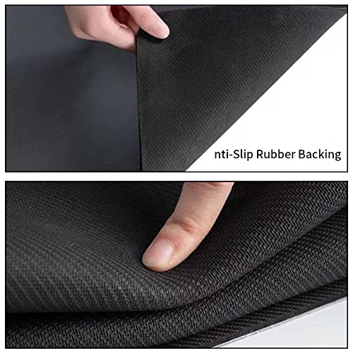 Coffee Mat Coffee Maker Mat for Countertops 12"x19" Absorbent Coffee Bar Mat for Kitchen Coffee Bar Accessories Fit Under Coffee Machine Coffee Pot Grey (12 x 19inch Grey)