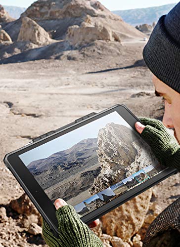 SUPCASE UB Series Designed for iPad 10.2 2019/2020/2021, iPad Air 3 Case 10.5 Inch, with Built-in Apple Pencil Holder Full Body Rugged Protective Case for iPad 9th/8th/7th Generation (Black)