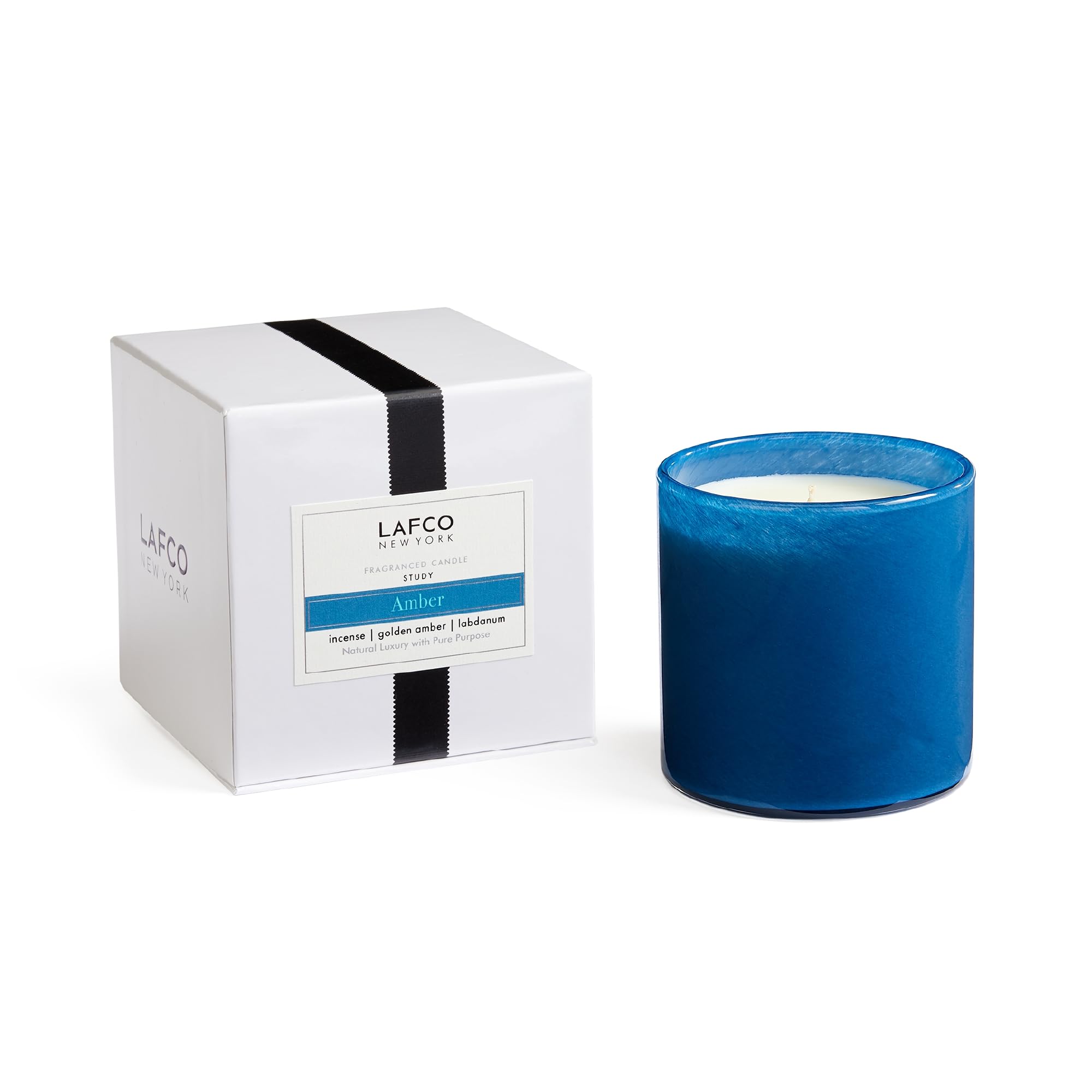 LAFCO LAFCO Amber Signature Candle, Study, 15.5 oz.