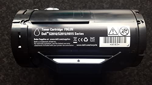 Dell 2104295 F9G3N Black Toner Cartridge Standard (KNRMF)