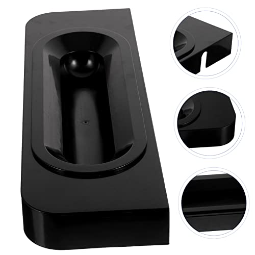 FUNOMOCYA Ice Cream Machine Accessories Ice Cream Accessories Receiving Plastic Large Black