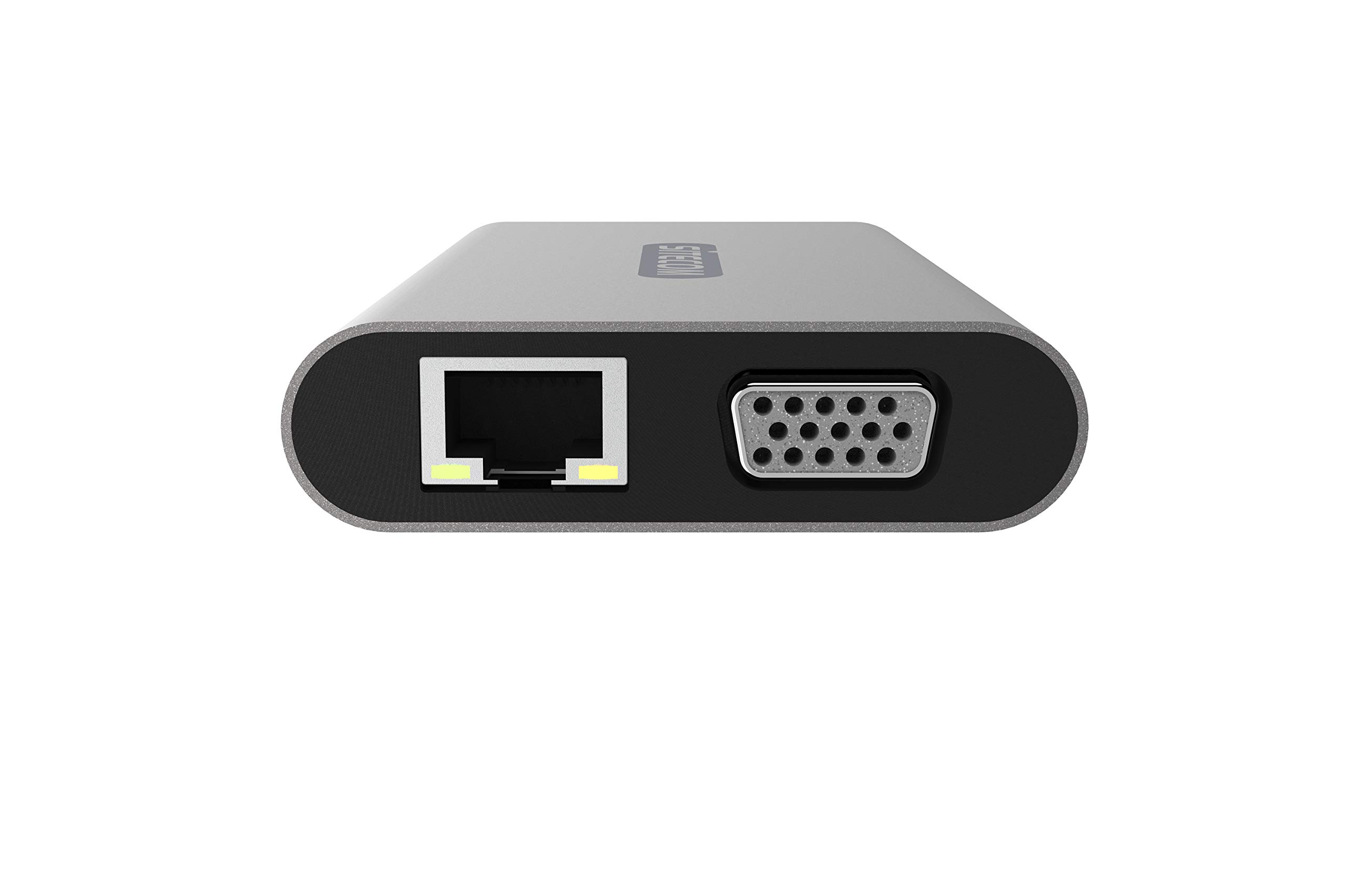 Sitecom CN-390 USB-C Multiport Pro Adapter | USB-C to 2X USB 3.1 + 2X USB 2.0 + 2X HDMI + 1x VGA + 1x Gigabit LAN + 1x SD/Micro-SD Card Reader