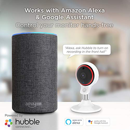 Motorola Focus71 Indoor Security Camera System - Surveillance, Elderly, Pet, Baby Monitor with Two-Way Audio Talk - Mountable Base, 1080p Video, 90-Degree Wide Angle View, Low Light and Night Vision
