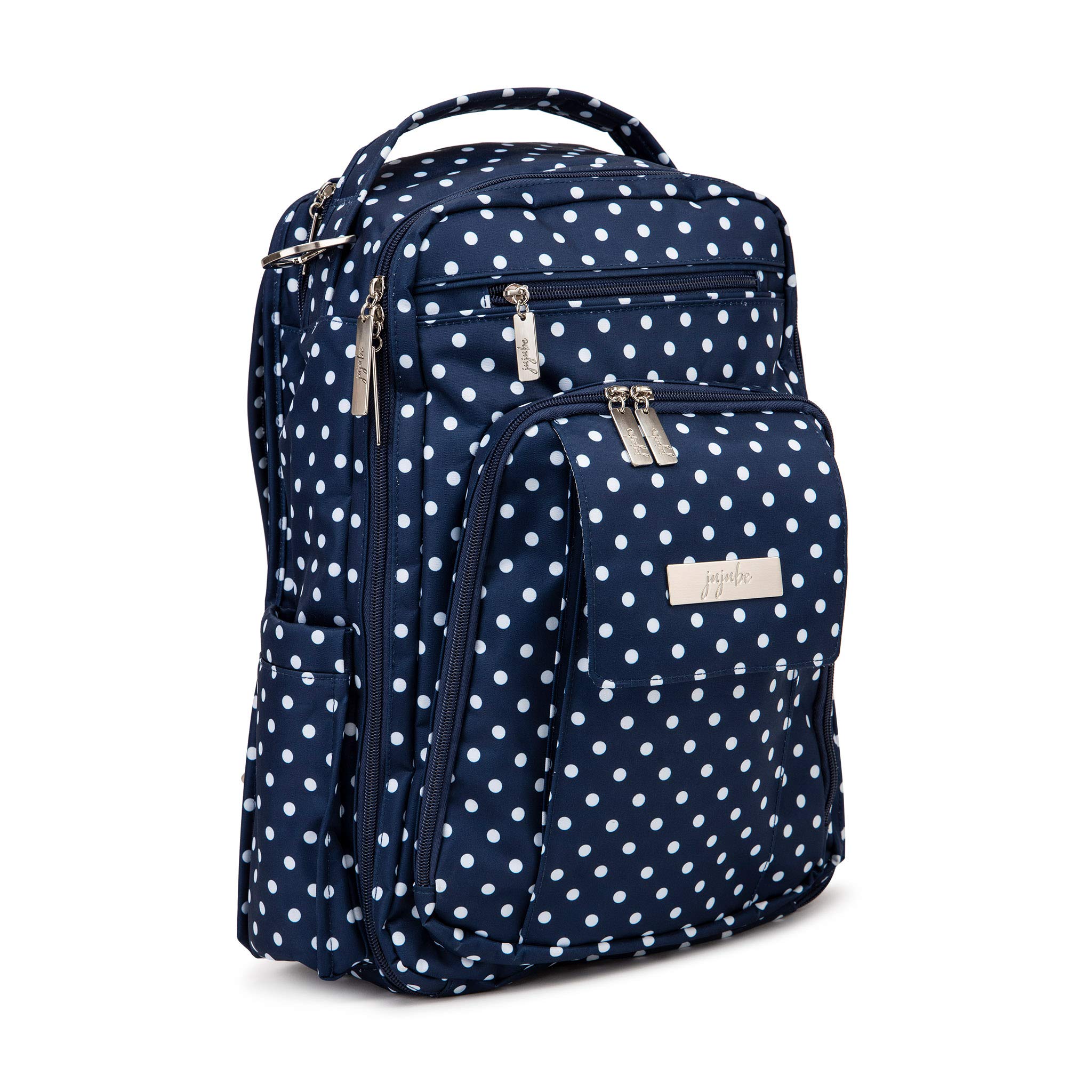 JuJuBe Be Right Back Unisex Travel Backpack, Diaper Bag with Memory Foam Changing Pad, Be Fashionably Organized Anywhere
