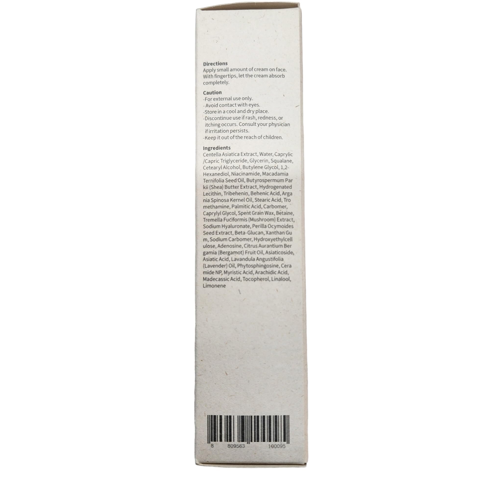 PURITO Centella Green Level Recovery Cream 50ml/ 1.7 fl.oz Cica face cream, Sensitive skin, Age Spots, Skin Tone, Firming, soothing,