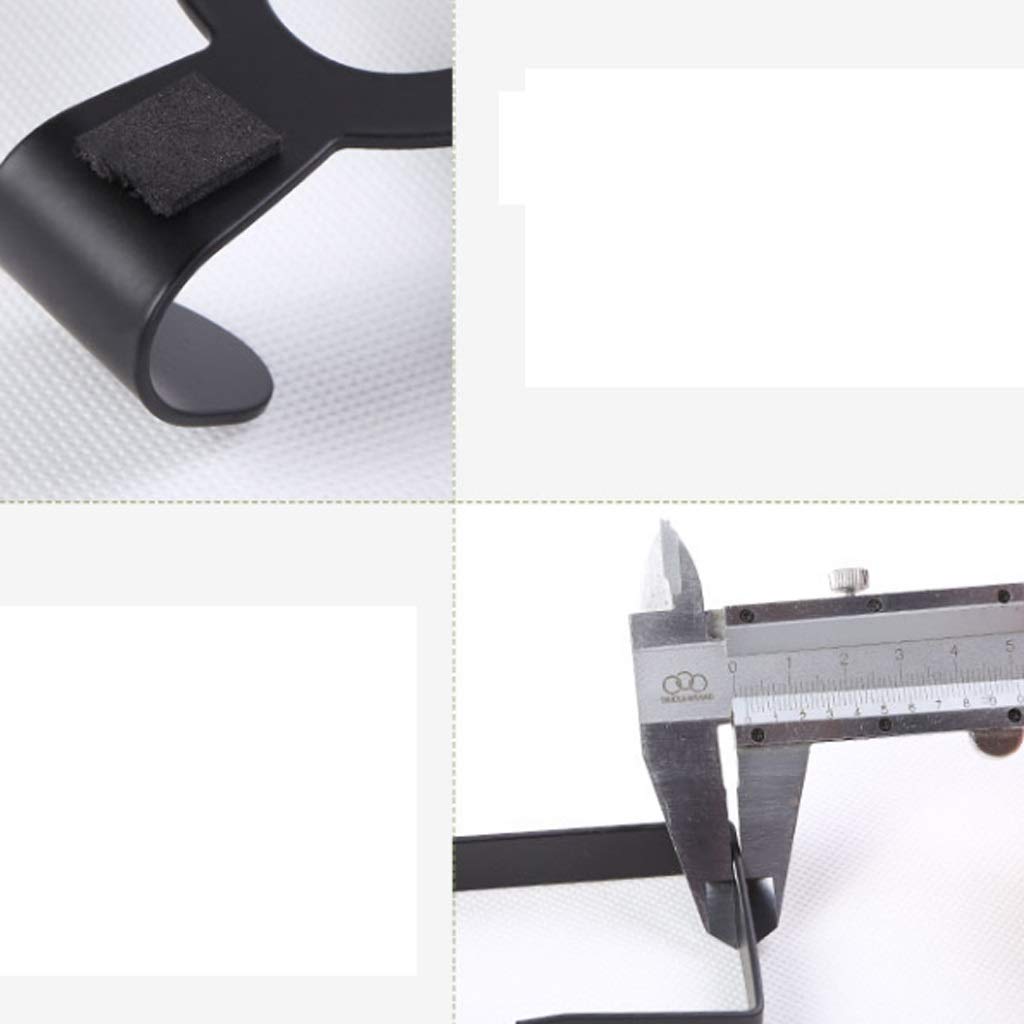 JJZXD Modern, Unique, Space-Saving Hanger with 5-Hooks for Hanging Coats, Scarves, Purses and More