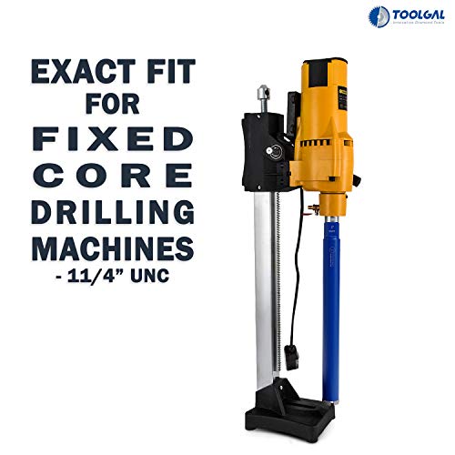 TOOLGAL Diamond Core Drill Bit 2" for Masonry - Wet Drilling of Concrete/Reinforced Concrete - Laser Welded Diamond Segmented - 11/4" UNC for Fixed or Hand-held core Drilling Machines